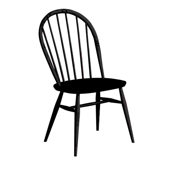 Black ercol dining chairs store