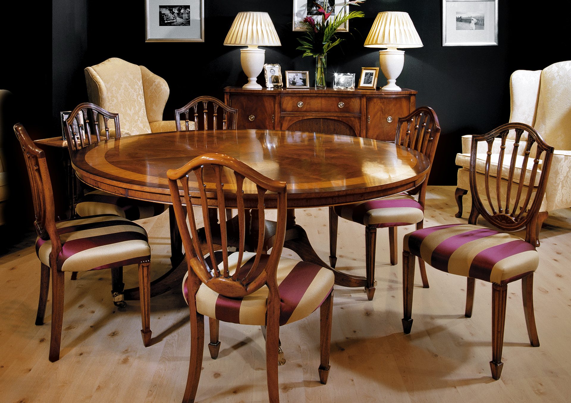 CIRCULAR DINING TABLE COLUMN CLUSTER BASE 72" - Choice Furniture Direct